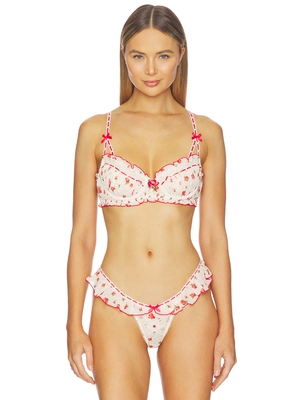 For Love & Lemons LEAH 钢圈胸罩 revolve小众新款