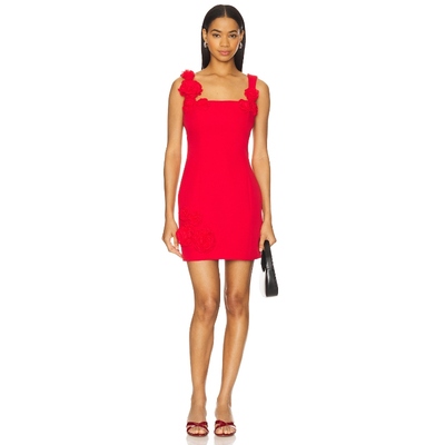 [冬季新品]ELLIATT TROMPE 连衣裙 红色REVOLVE小众