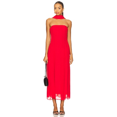 [早秋新品]House of Harlow 1960 哈露时装屋 连衣裙 红色REVOLVE