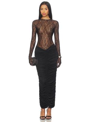 The New Arrivals by Ilkyaz Ozel VIVIENNE 蕾丝长裙 revolve小