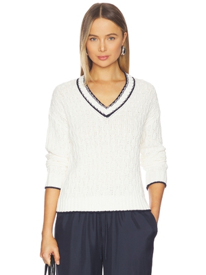 Stitches & Stripes FLANNERY V领套衫 revolve小众新款