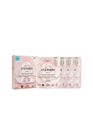 STARSKIN CAMELLIA 2 STEP OIL MASK 3+1 片状面膜 revolve小众新