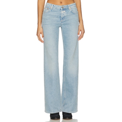 CLOSED GILLAN 阔腿 蓝色 美式复古风REVOLVE小众新款