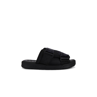 Kappa 背靠背 222 Banda Mitel Slides 黑色REVOLVE男鞋