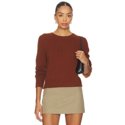 [春季新品]Elodie the Label罗纹收口圆领设计针织上衣季保暖