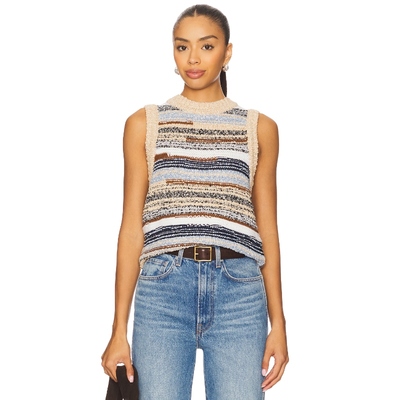 [冬季内搭]Veronica Beard 无袖上装棕黄色辣妹风而我