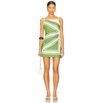 [春季新品]SIR. CARLO 裙子 绿色 REVOLVE小众