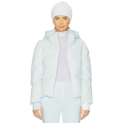 JORDE POPPY 蓬蓬感夹克 Baby Blue 美式休闲风REVOLVE小众新款