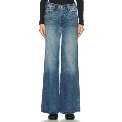 MOTHER DITCHER 阔腿 蓝色REVOLVE小众新款