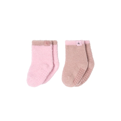 Barefoot Dreams COZYCHIC  婴儿拼色袜套装  Multi 秋冬新品REV