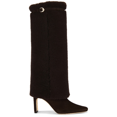 Staud WALLY 靴子 棕色 女款REVOLVE小众新款