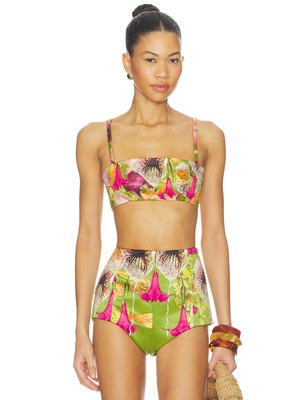 Muma World BEADED FLORAL CANOPY 上装 revolve小众新款