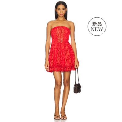 [冬季新品]ASTR the Label DEASIA 裙子 红色REVOLVE小众