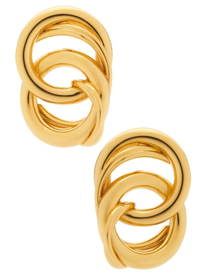 Galley Los Angeles JULES 特色耳环 revolve小众新款 金属金色