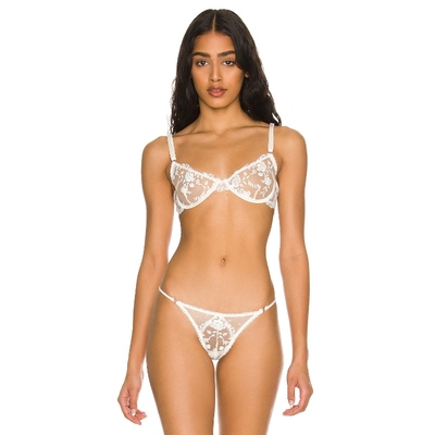 KAT THE LABEL NICOLETTE 胸罩 白色REVOLVE小众新款