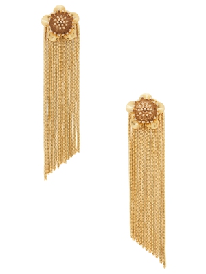 Brinker + Eliza SMOOTH MOVES 悬挂耳坠 revolve小众新款 金属金