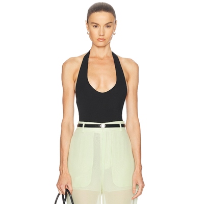 [冬季新品]SANS FAFF BAMBOO 紧身服 黑色y2k辣妹风REVOLVE小众