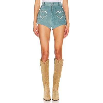 Understated Leather WANTED 短裤 美式休闲风REVOLVE小众新款