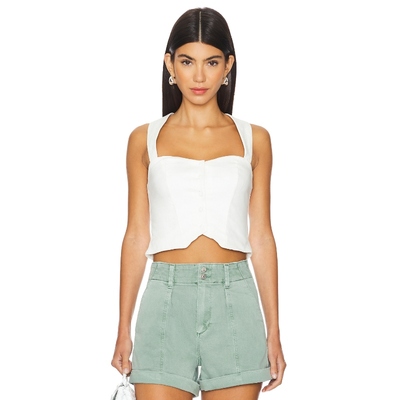 [冬季内搭]ALL THE WAYS PIA 上装白色辣妹风REVOLVE小众新款