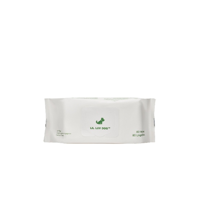Lil Luv Dog PET WIPES 80 COUNT 宠物湿巾 80 片装  revolve小众