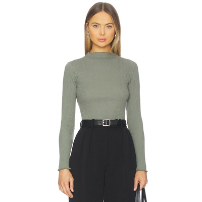 Nation Los Angeles BRENNA 上装y2k辣妹风REVOLVE小众新款