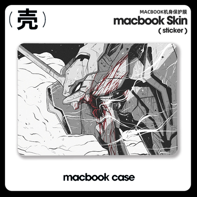 EVA初号机01福音战士Air13 M4适用苹果macbook air13.3寸pro14笔记本15寸Max16 Macbook苹果电脑保护套Pro16