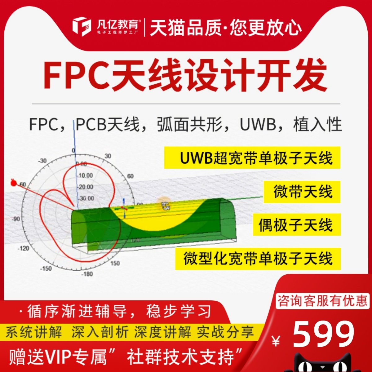 FPC天线设计与实战原理天线设计开发掌握天线形态和应用环境实战_虎窝淘