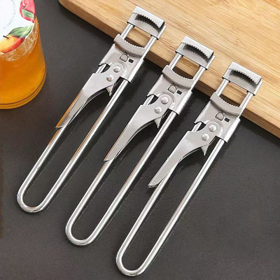 T开瓶器C1pq301-多功能旋盖小工具不锈钢可调节开罐器省力拧盖器