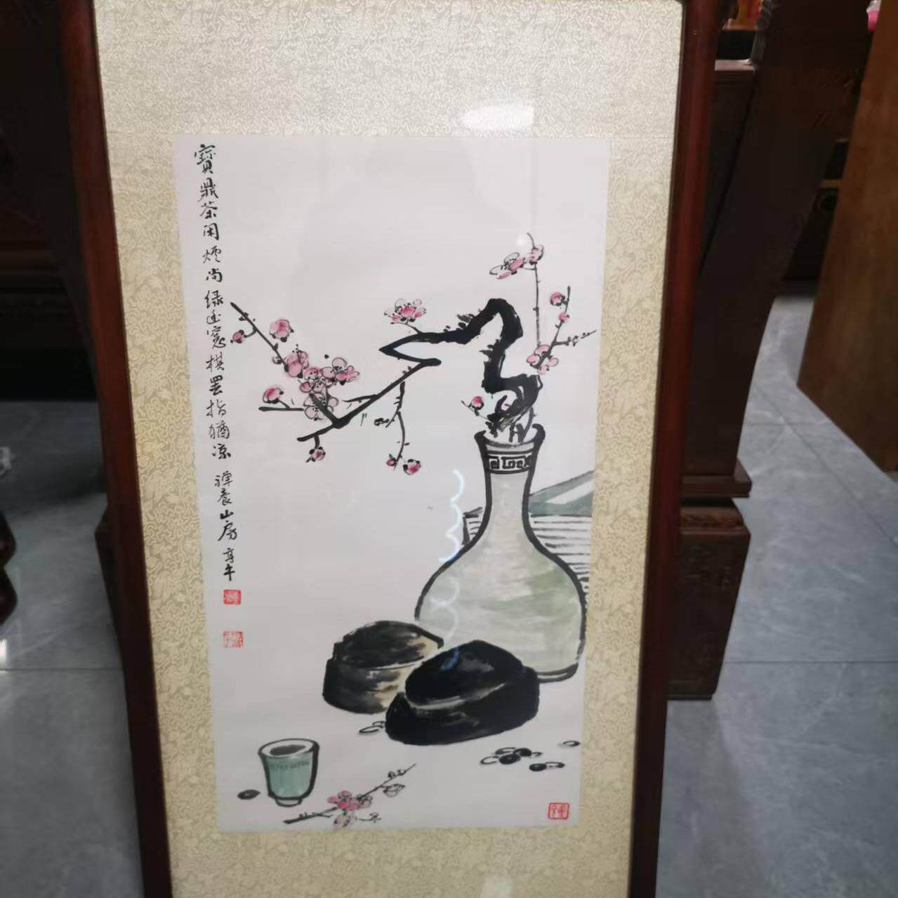 围棋周边 | 围棋主题国画 何亨平老师作品