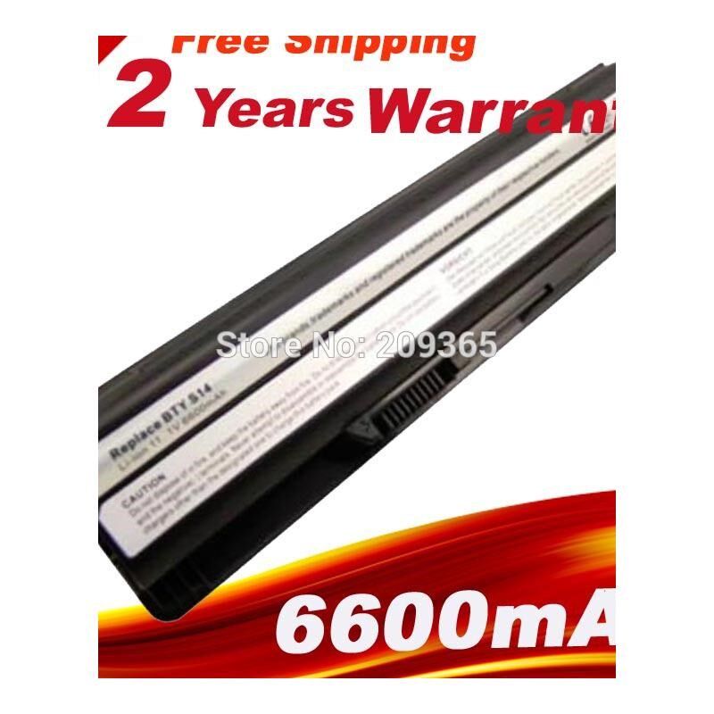 7800mAh 9 Cells Laptop Battery for MSI GE620DX BTY-S14 FX72_虎窝淘