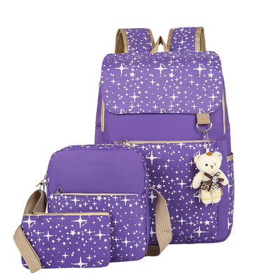big school women ladies fashion bag bags backpack 双肩背包