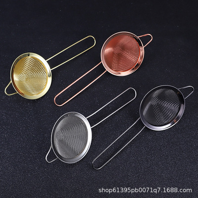 Bartending Strainer Leakage Mesh Cocktail Triangle Strainer