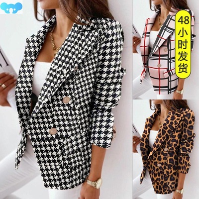 Short jacket with long sleeves slim breasted women coat 外套