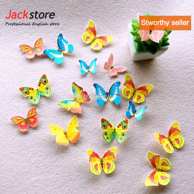 Cake decoration sticky rice paper flowers edible birthday ca