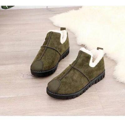 Women Snow Boots Winter Falts Shoes Woman Casual Lightweight