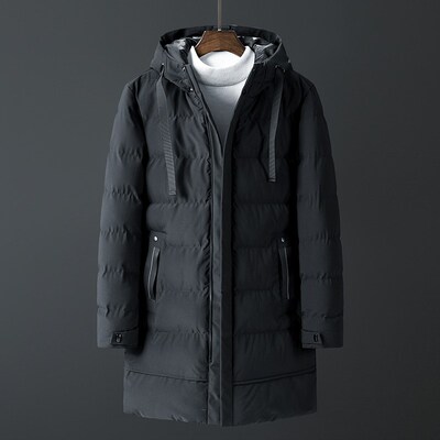 Varsanol New Men39;s Parkas Long Cotton Winter Jacket Coat