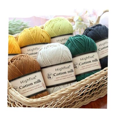 50 Grams/Ball Crochet Cotton yarn For knitting Bargain Cott1
