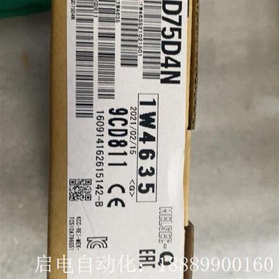 三菱Q系列QD75D4N实物拍a摄!未使用!