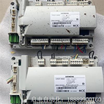 出拆机西门子燃烧机控制器两台,型号LMV27.100A2,成