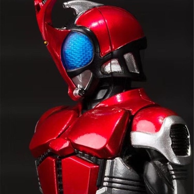 KO真骨雕假面骑士 Kabuto甲斗王骑士型态黑暗甲斗SHF天道总司手办