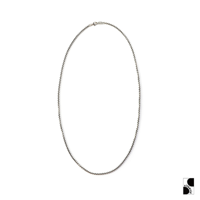 希腊GEROCHRISTO纯银盒子链项链