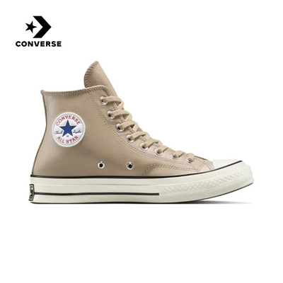 Converse匡威冬季男女同款帆布鞋高帮星星印花运动休闲鞋 A14650C