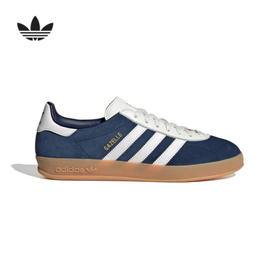 adidas阿迪达斯三叶草T头鞋26春男女GAZELLE INDOOR德训鞋IH9650