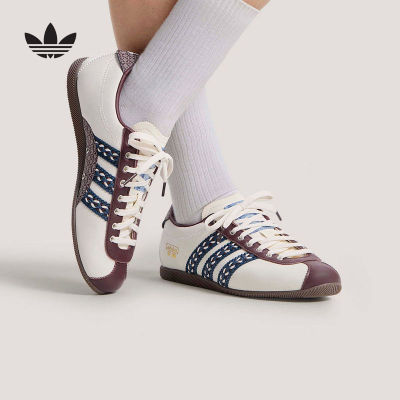 adidas阿迪达斯三叶草「安福」26春女ANFU民族风薄底T头鞋 KH5903