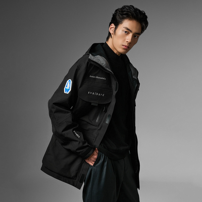 Azure Mountain/蔚蓝山脉 Svalbard防水硬壳大衣外套防风防雨