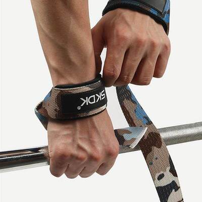 Padded Wrist Wraps Lifting Straps Weightlifting Gloves GYM