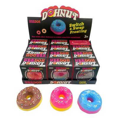 Pinch Le Donut Biscuit Tpr Decompression Vent Toy Decompress