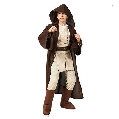 Jedi Warrior Full Set COSplay Costume For Kids Boys Girls Fa