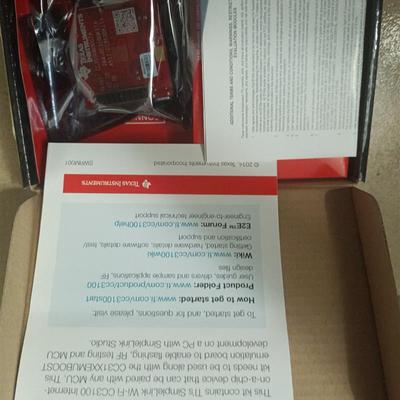 《议价》CC3100BOOST 开发板SimpleLink Wi-F