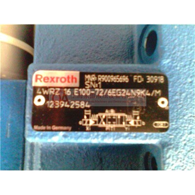 力士乐比例阀 4WRDE27V1-500L-5X/6L24K9/WG152MR
